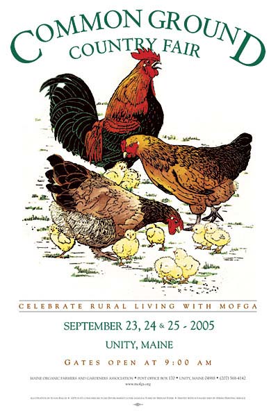 Past Common Ground Country Fair Artwork | Maine Organic Farmers and ...