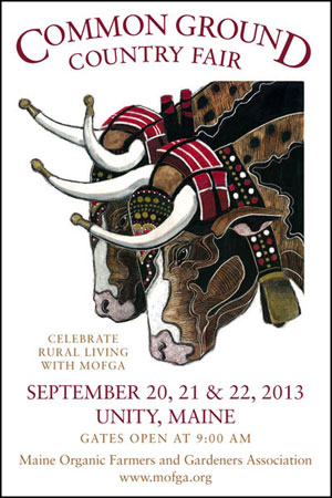 Past Common Ground Country Fair Artwork | Maine Organic Farmers and ...