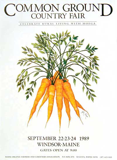 Past Common Ground Country Fair Artwork | Maine Organic Farmers and ...