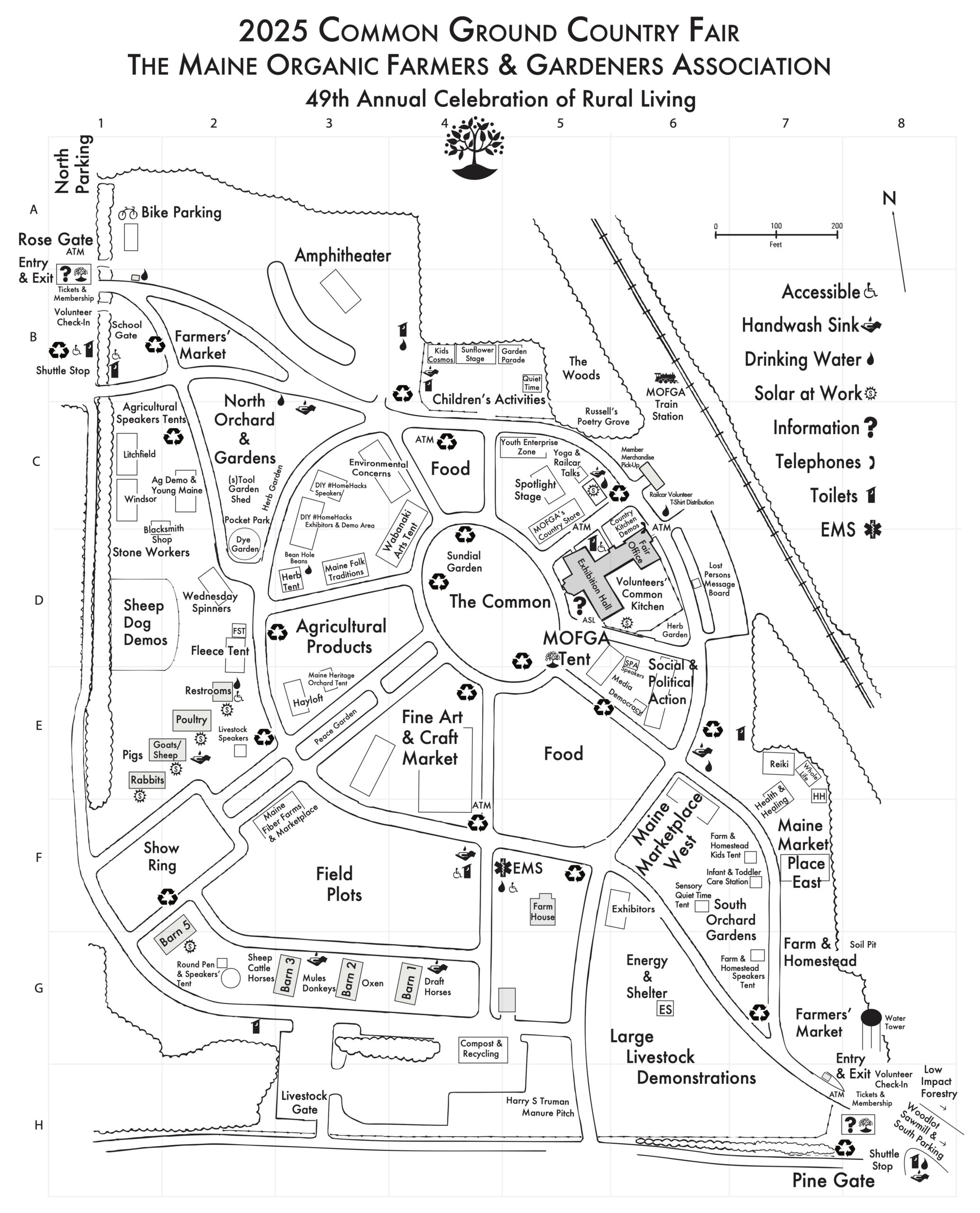 Fair Map & Directions | Maine Organic Farmers and Gardeners